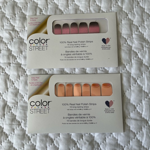 Color Street | Makeup | Two Color Street Nail Polish Strips Retired ...